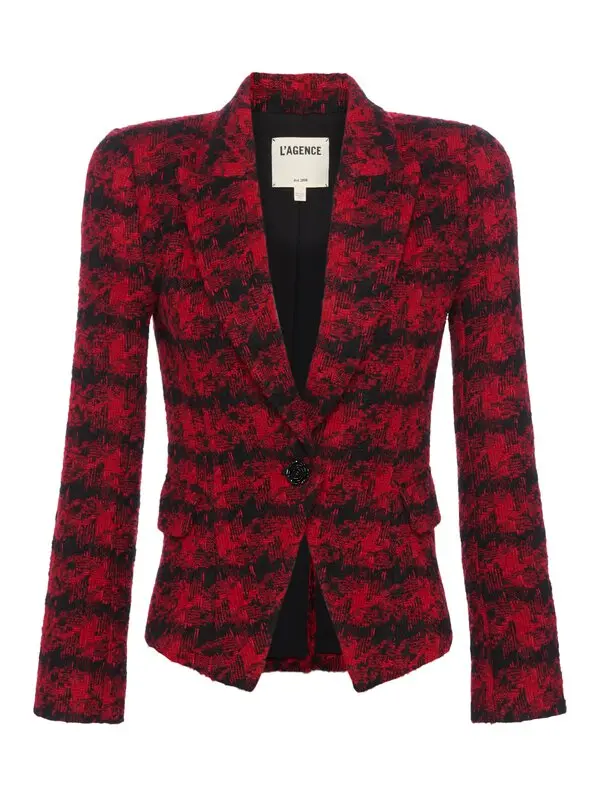 L'Agence Kaisley Tweed Blazer