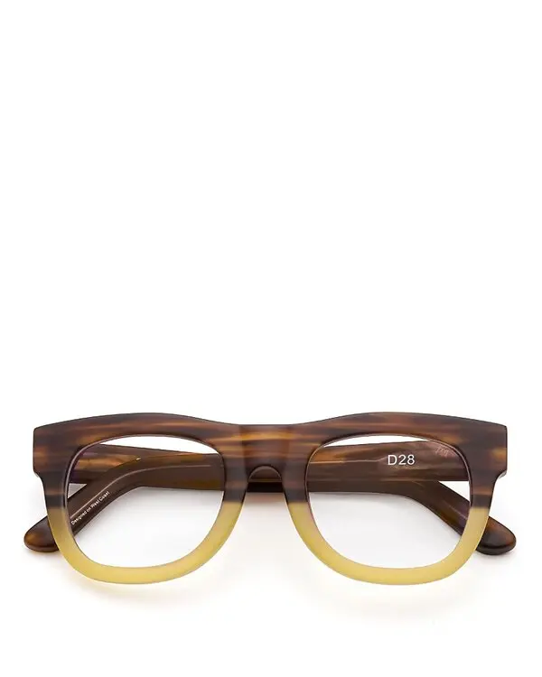 CADDIS D28 Eyeglasses, 50 Mm - Bullet Coffee