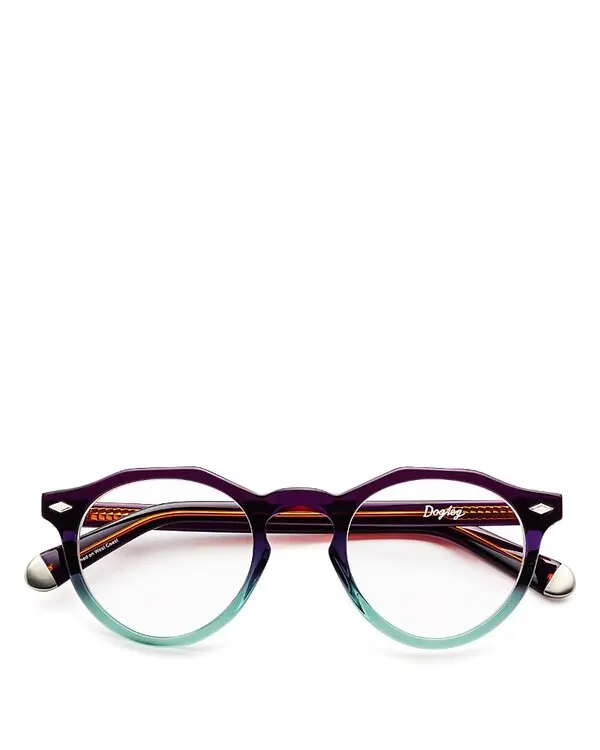 CADDIS Dogleg Reading Glasses, 48 Mm - Voodoo