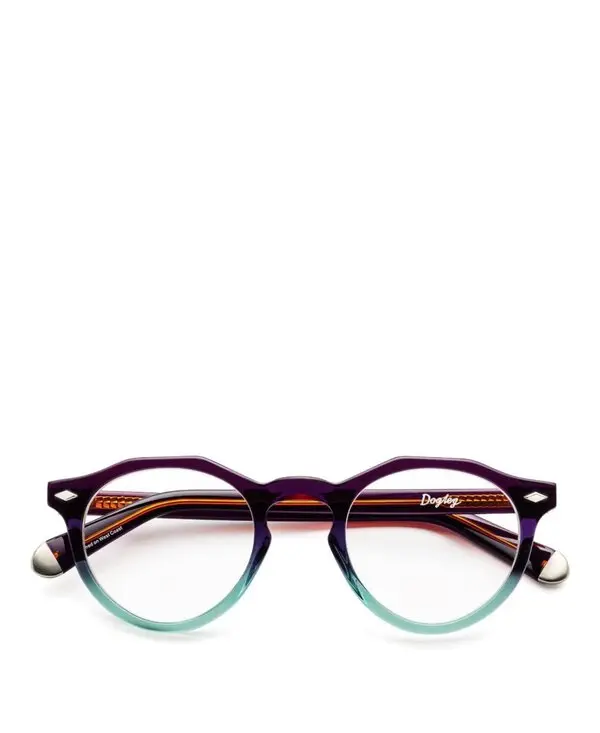 CADDIS Dogleg Reading Glasses, 48 Mm - Voodoo