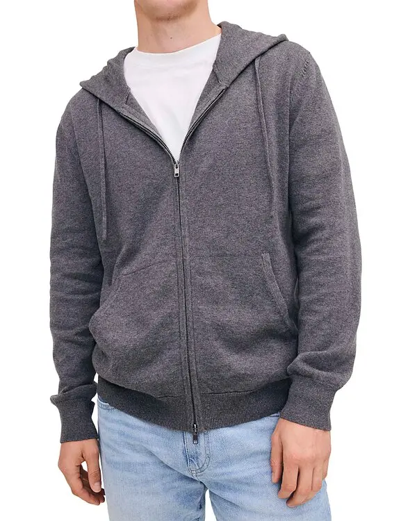 DL1961 Cotton And Cashmere Zip Hoodie