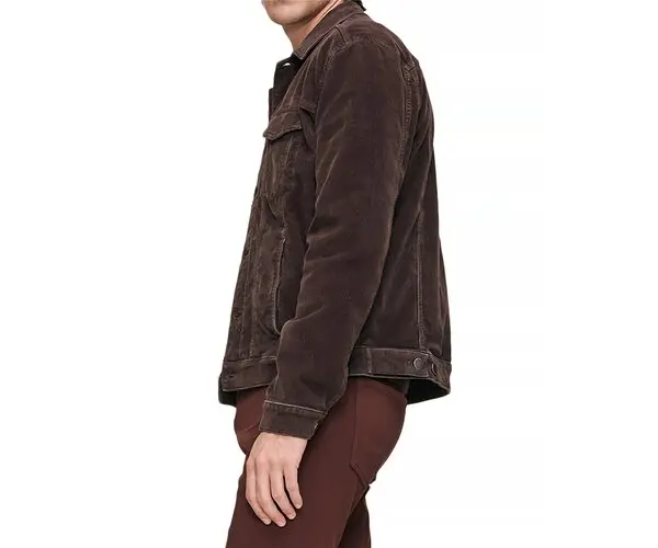 DL1961 Vaughn Corduroy Trucker Jacket - Meteorite