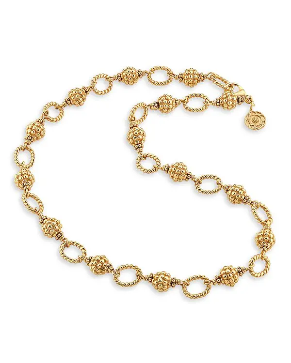 CAPUCINE DE WULF Berry & Bead Chain Necklace