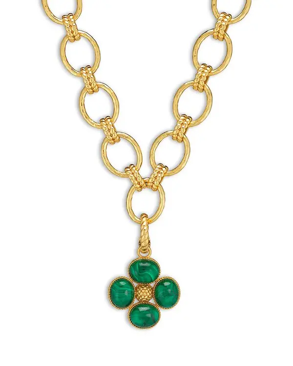 CAPUCINE DE WULF Clover Motif Pendant