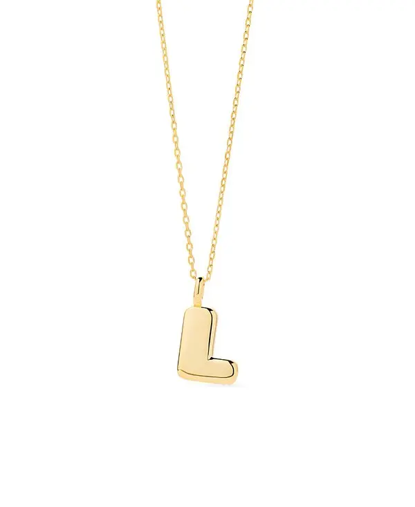 ANA LUISA Letter Pendant Necklace - L