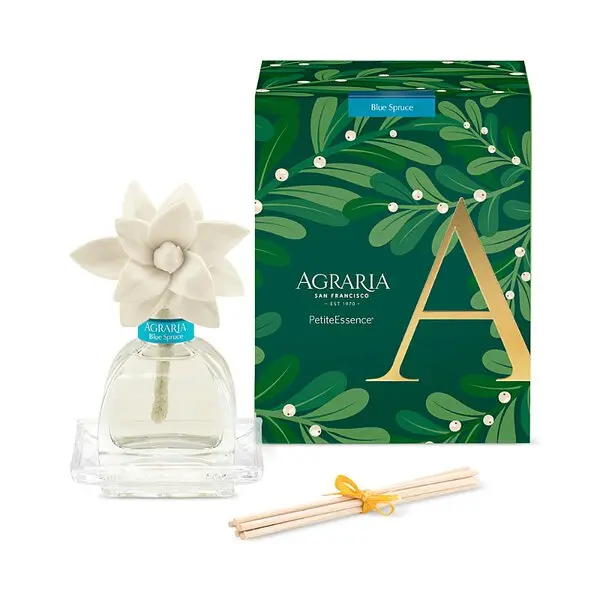 AGRARIA SAN FRANCISCO Blue Spruce Holiday Flower Diffuser 1.7 Oz - No Color