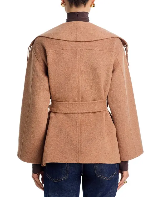 Simkhai Rowen Fringe Jacket - Camel