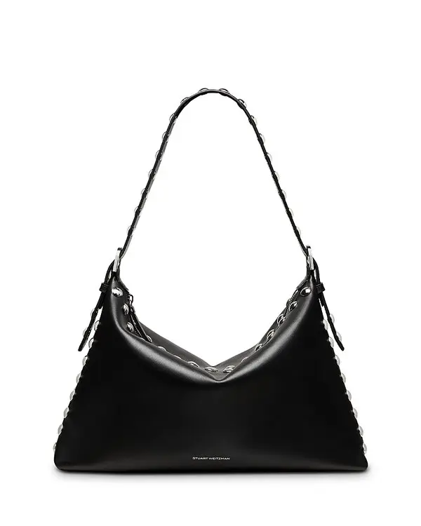STUART WEITZMAN Studded Shoulder Bag