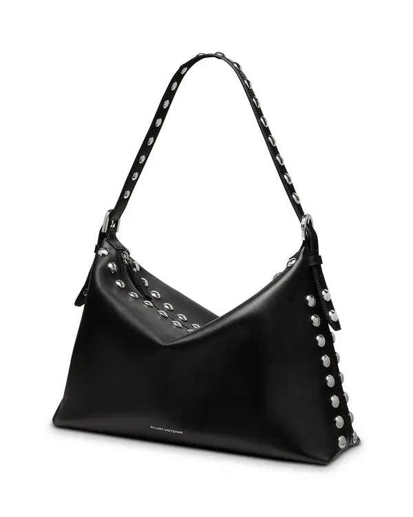STUART WEITZMAN Studded Shoulder Bag