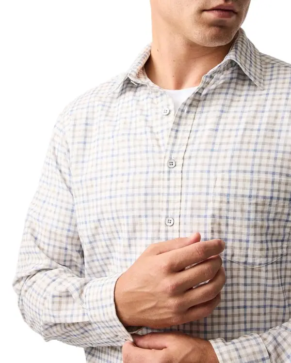 Rodd & Gunn Fox Street Sports Fit Button Down Shirt - River