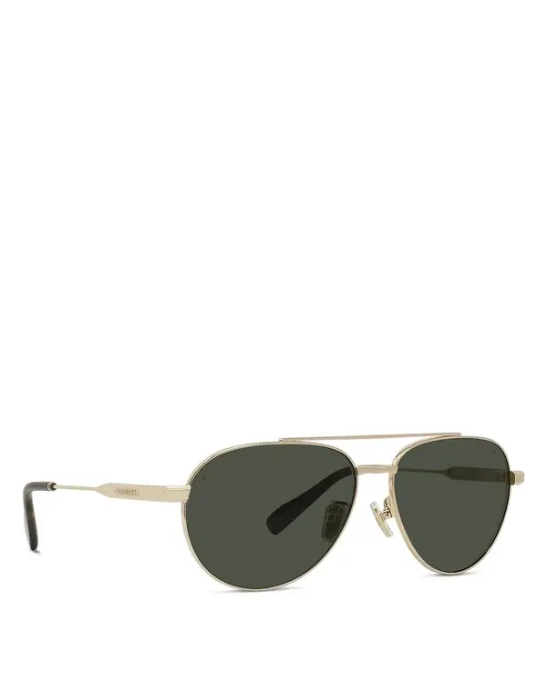 Vuarnet 60mm Pilot Sunglasses
