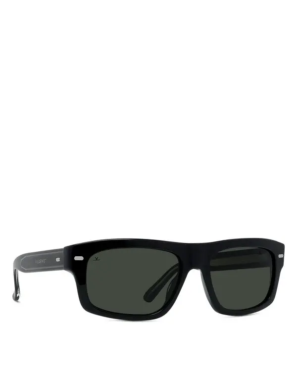 Vuarnet Lifestyle Rectangular Sunglasses - Black/smoke