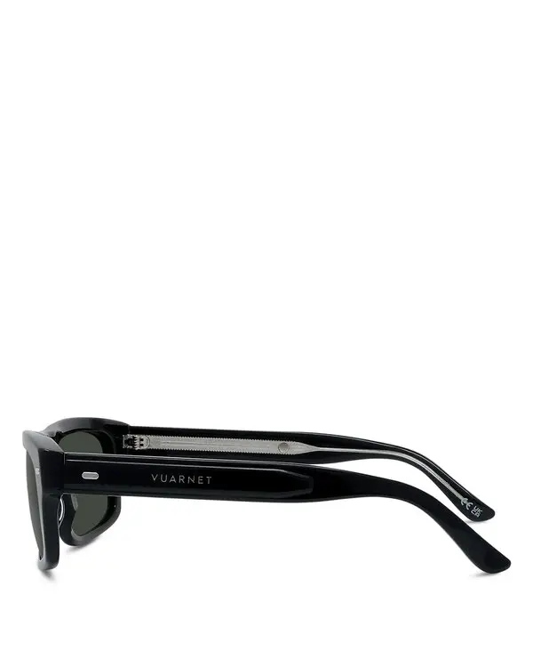 Vuarnet Lifestyle Rectangular Sunglasses - Black/smoke