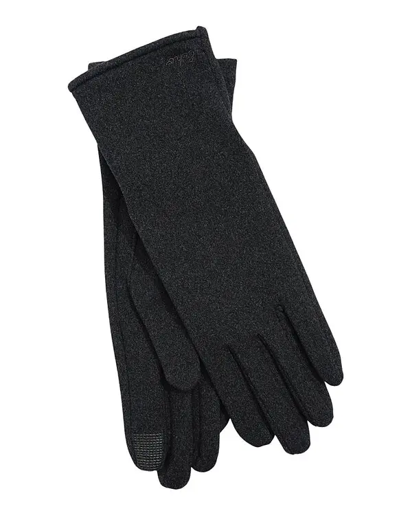 Echo Comfort Stretch Long Touch Gloves - Charcoal