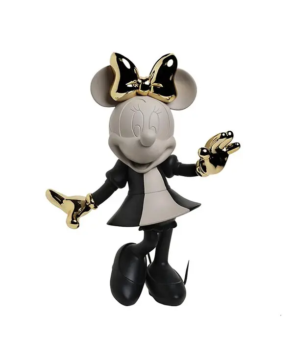 LEBLON DELIENNE Minnie Mouse Hoppen 12 Figurine - Taupe/black Gold