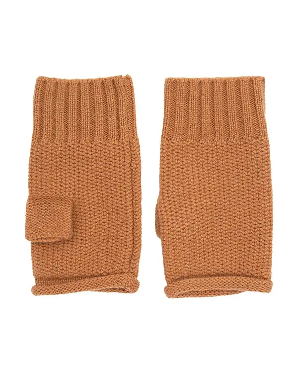 Echo The Crosby Wool & Cashmere Handwarmer - Camel