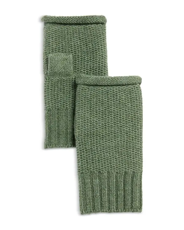 Echo The Crosby Wool & Cashmere Handwarmer - Olive Oil