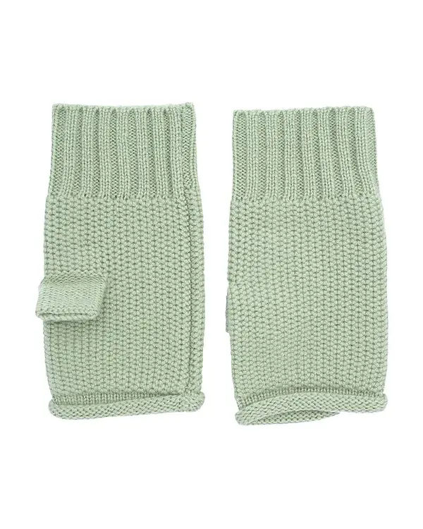 Echo The Crosby Wool & Cashmere Handwarmer - Sage Green