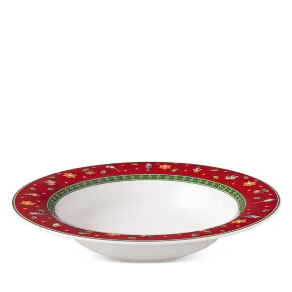 VILLEROY & BOCH Toy's Delight Red Round Soup Bowl