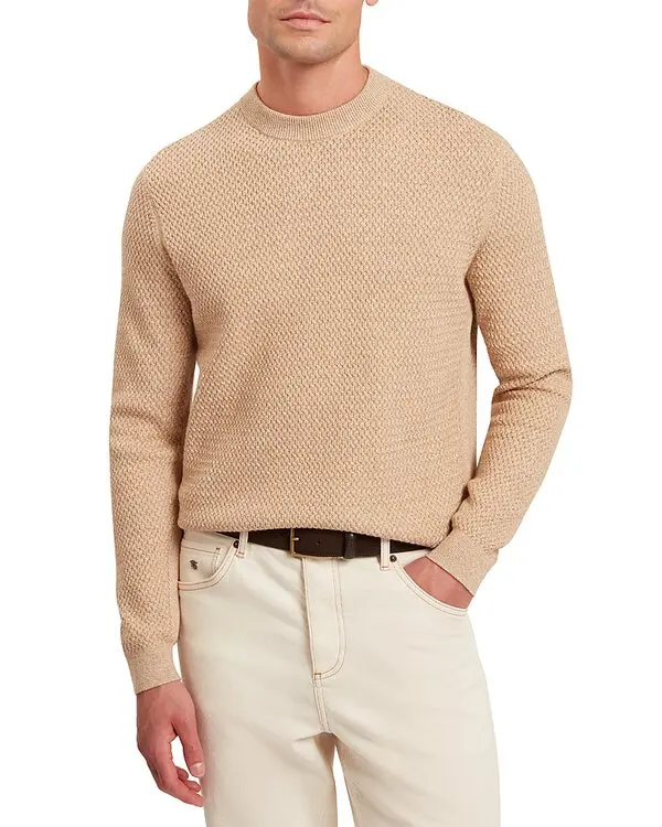 Ted Baker London Monya Crewneck Sweater - Camel