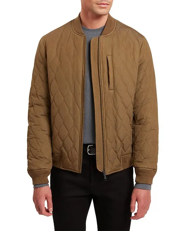 Ted Baker London Mailins Quilted Bomber Jacket