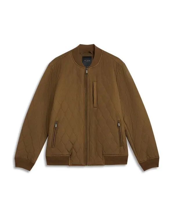 Ted Baker London Mailins Quilted Bomber Jacket