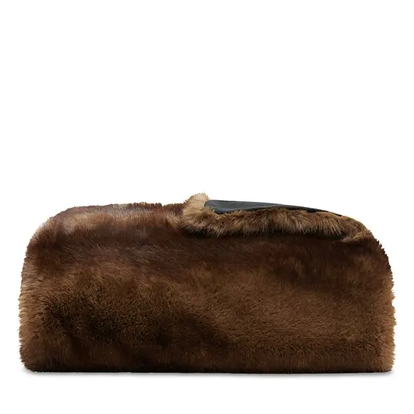Apparis Brady Faux Blanket - Mink