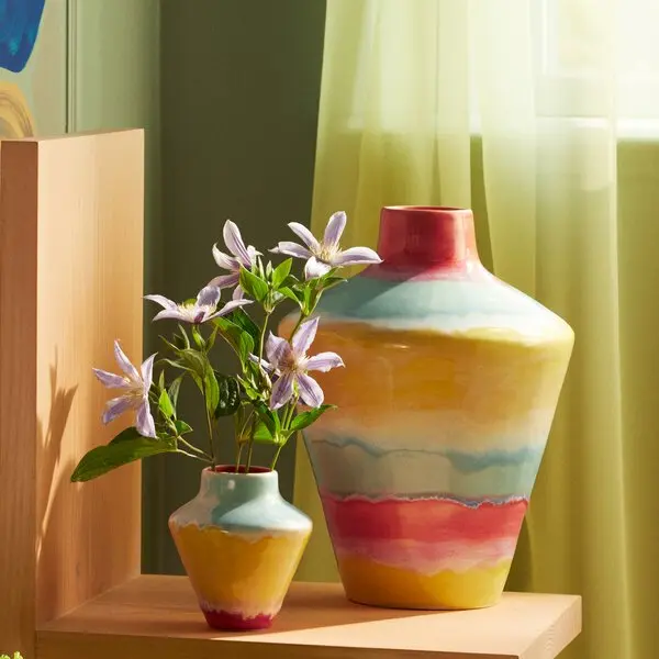 Rosendahl Poppery Vase With Apple Topper