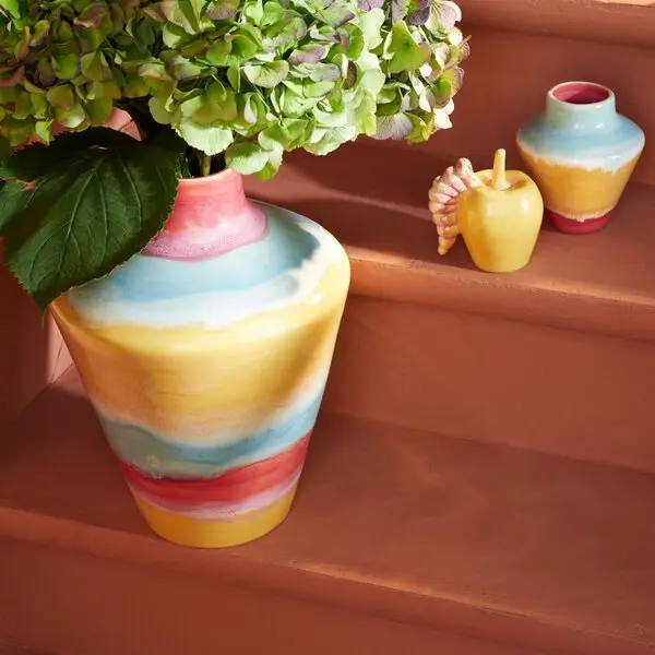 Rosendahl Poppery Vase With Apple Topper