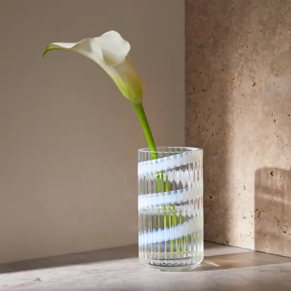 Rosendahl Lyngby Swirl Vase, 6.1