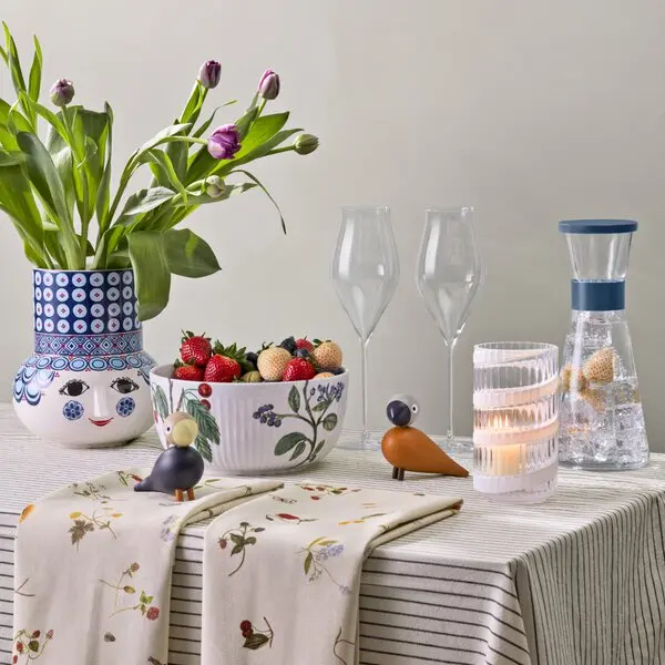 Rosendahl Lyngby Swirl Vase, 6.1