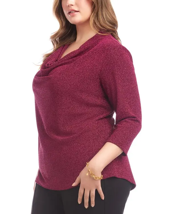 Karen Kane Drape Front Top
