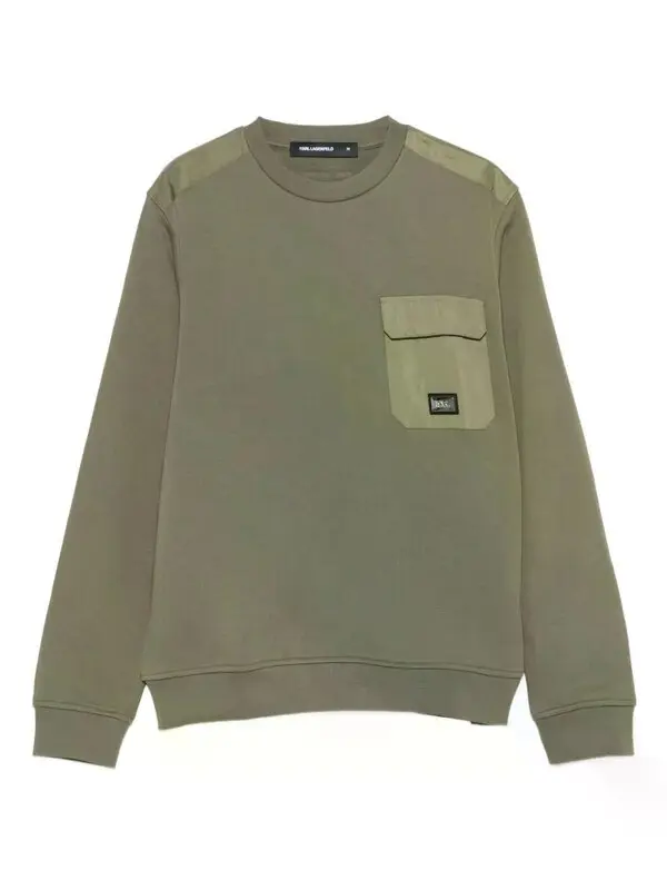 Karl Lagerfeld Shoulder-panel Sweatshirt