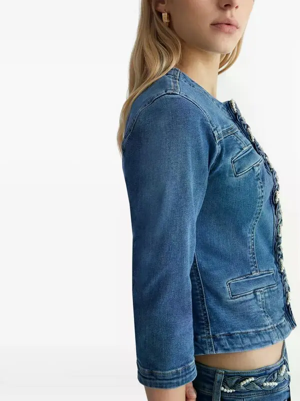 Liu Jo Denim Braid Jacket