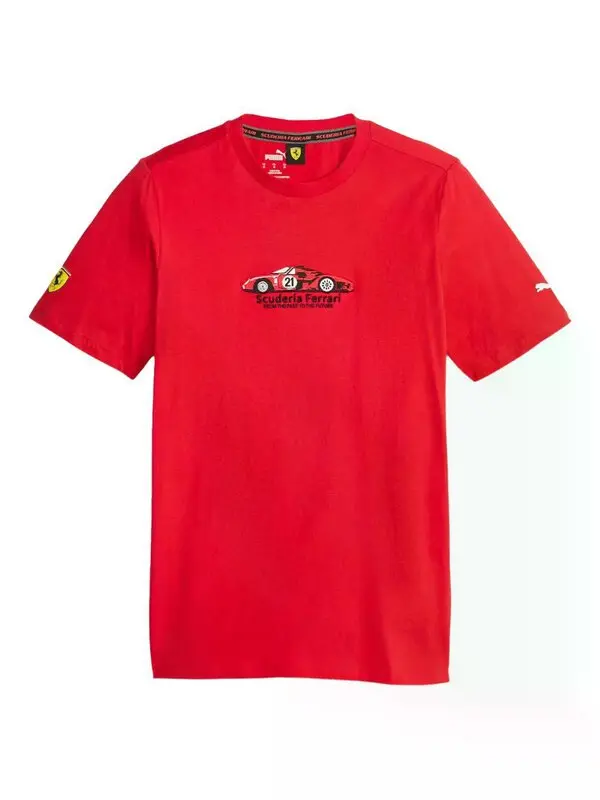 PUMA X Ferrari Race Embroidered T-shirt