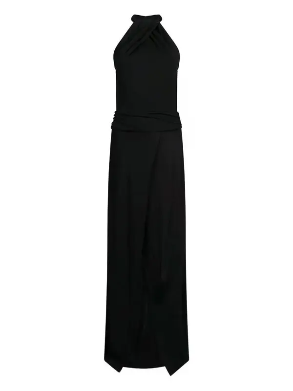Liu Jo Draped Halter-neck Dress