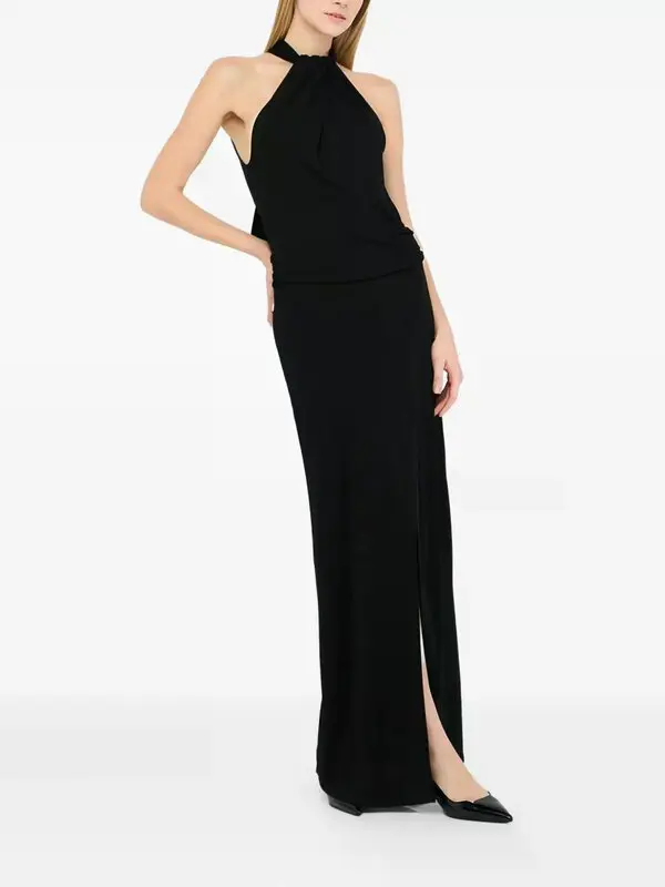 Liu Jo Draped Halter-neck Dress
