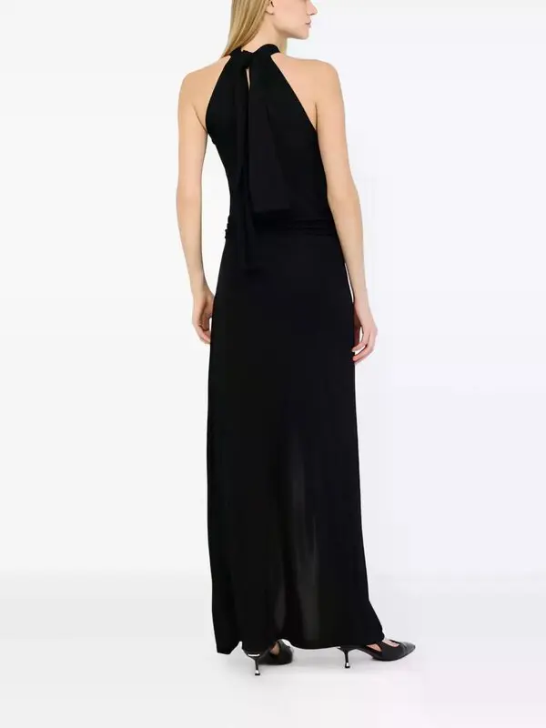 Liu Jo Draped Halter-neck Dress