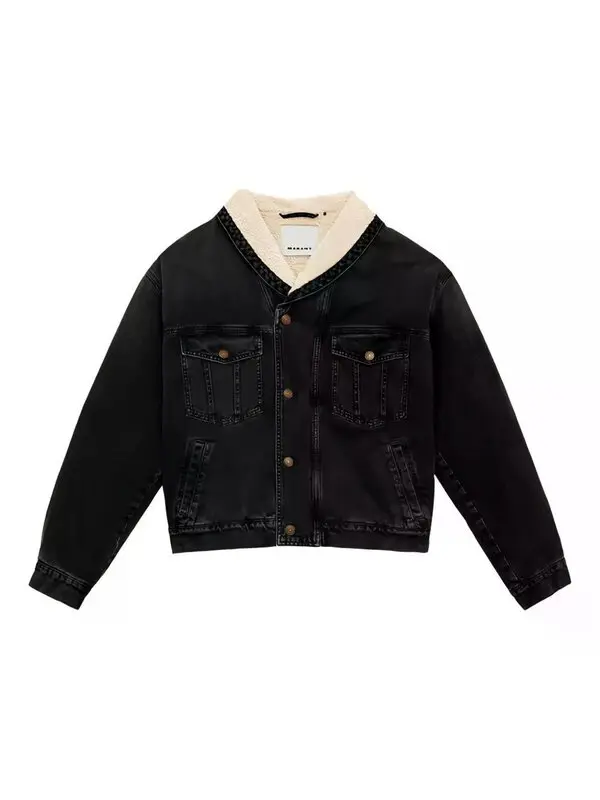 MARANT Shearling Collar Jackson Jacket