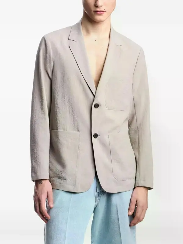 Emporio Armani Pocket Single-breasted Blazer