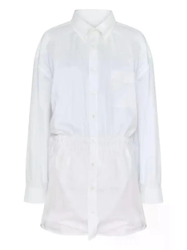 MAISON MARGIELA Elasticated-waist Cotton Shirt