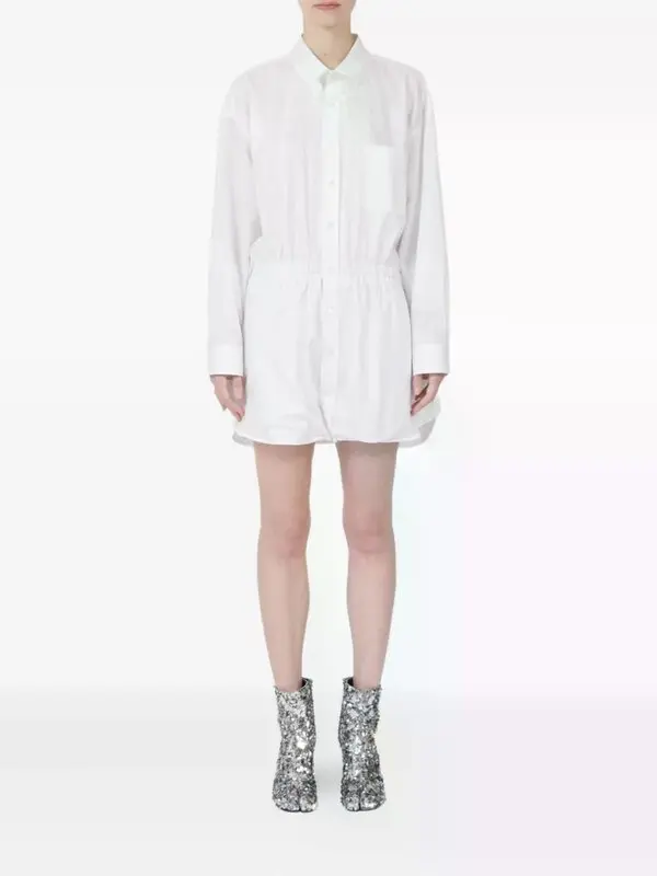 MAISON MARGIELA Elasticated-waist Cotton Shirt