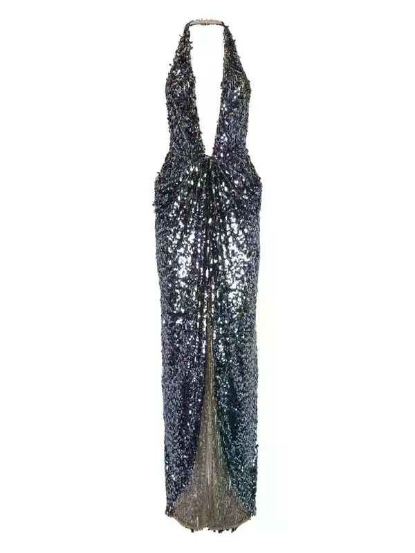 Dsquared2 Maxi Sequin-embellished Dress