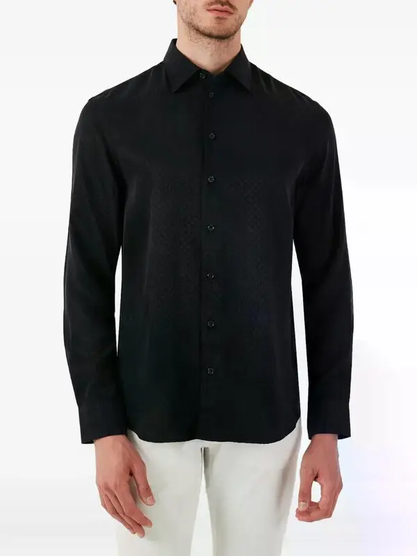 Emporio Armani Buttoned Pattern Shirt
