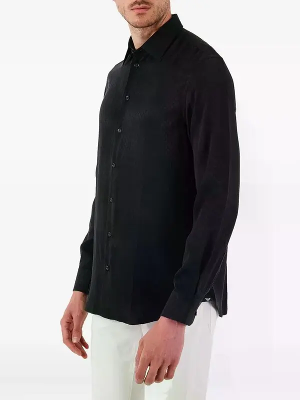Emporio Armani Buttoned Pattern Shirt