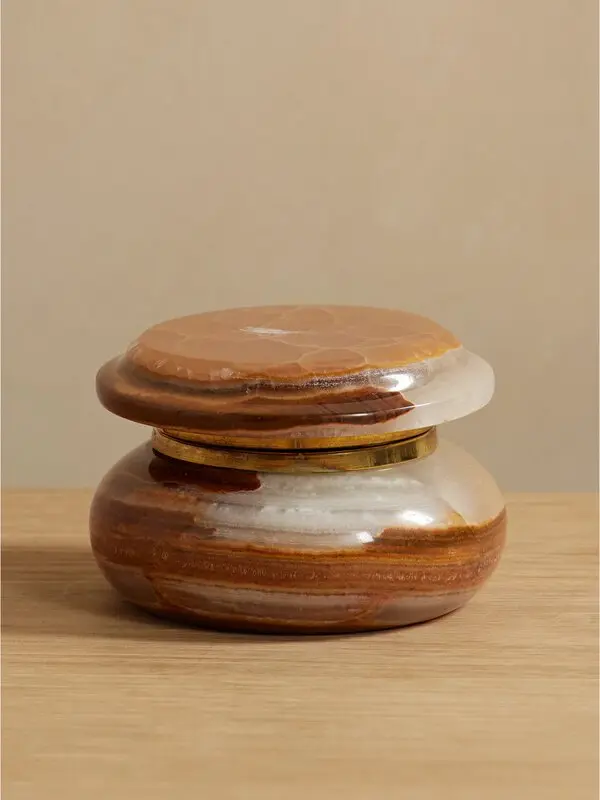 JIA JIA HOME Onyx Jewelry Box - Brown