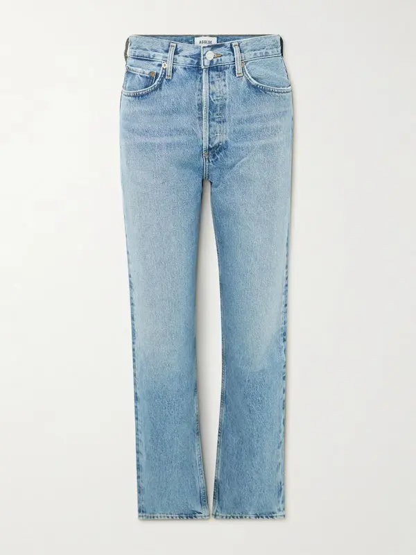 AGOLDE 90s Pinch High-rise Straight-leg Jeans - Blue