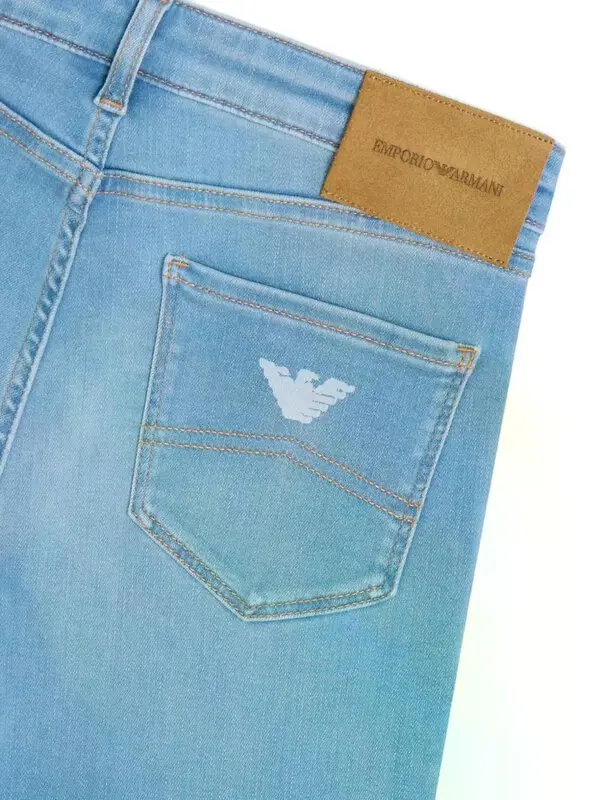 Emporio Armani Logo-print Trousers