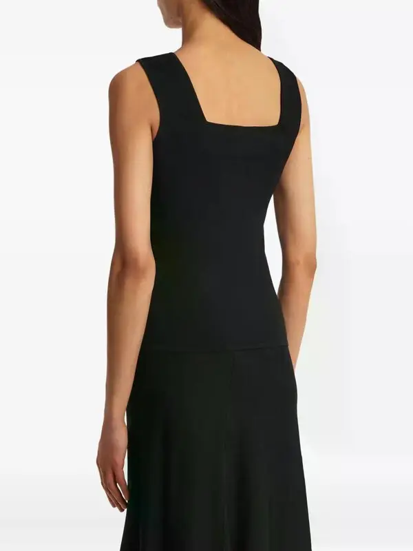 Khaite Square Neck Top