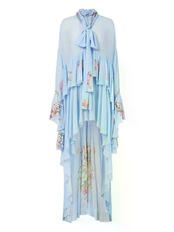 Camilla Tiled In Time Maxi Dress - Blue